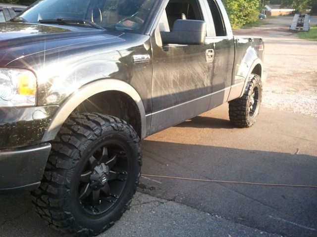 20'' Fuel Octanes 35'' Nitto Mud Graps - Ford F150 Forum - Community of ...