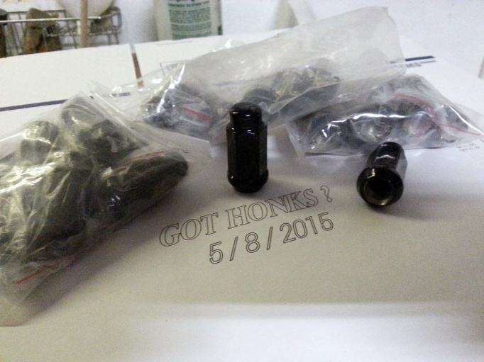 Northwest New Black Lug nuts and Pro Comp Pro Runner leveling coil over ...