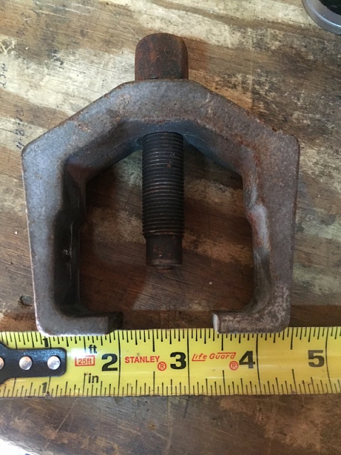 Pitman arm puller size for replacing upper control arm??? - Ford F150 ...