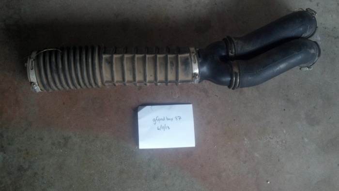 Intake tube with Y-pipe from MAF truck - Ford F150 Forum - Community of ...